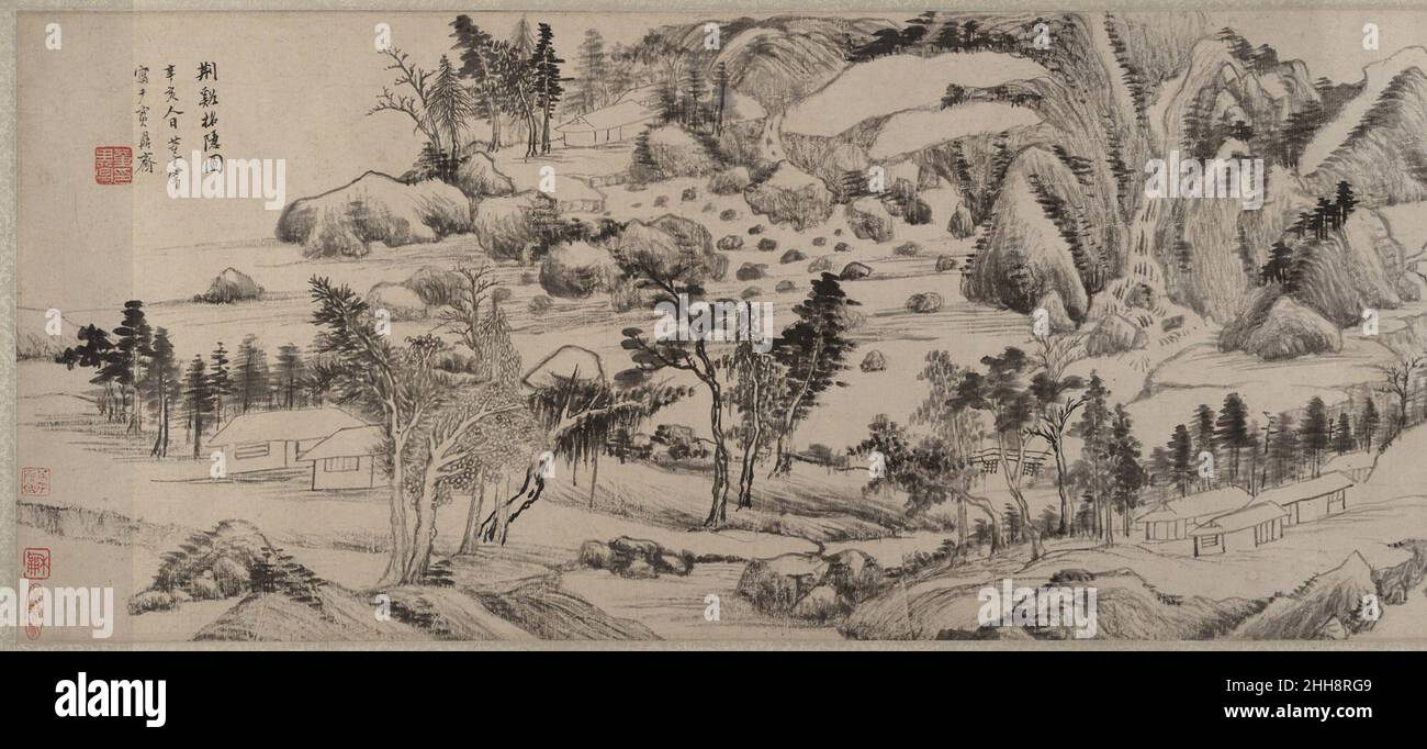 Invitation to Reclusion at Jingxi 1611 Dong Qichang Chinese In this ...