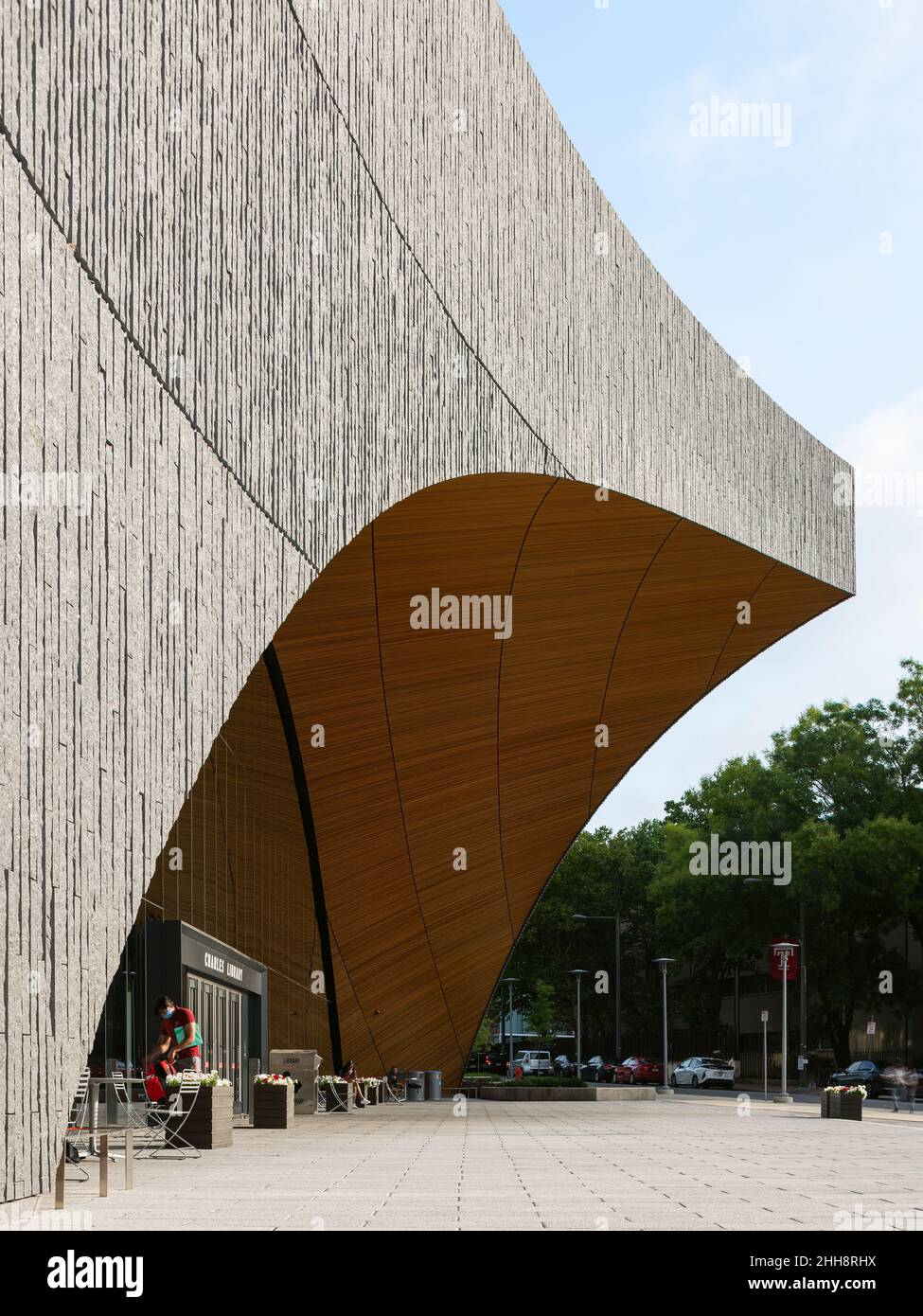 Charles Library at Temple University designed by Snohetta and Stantec ...