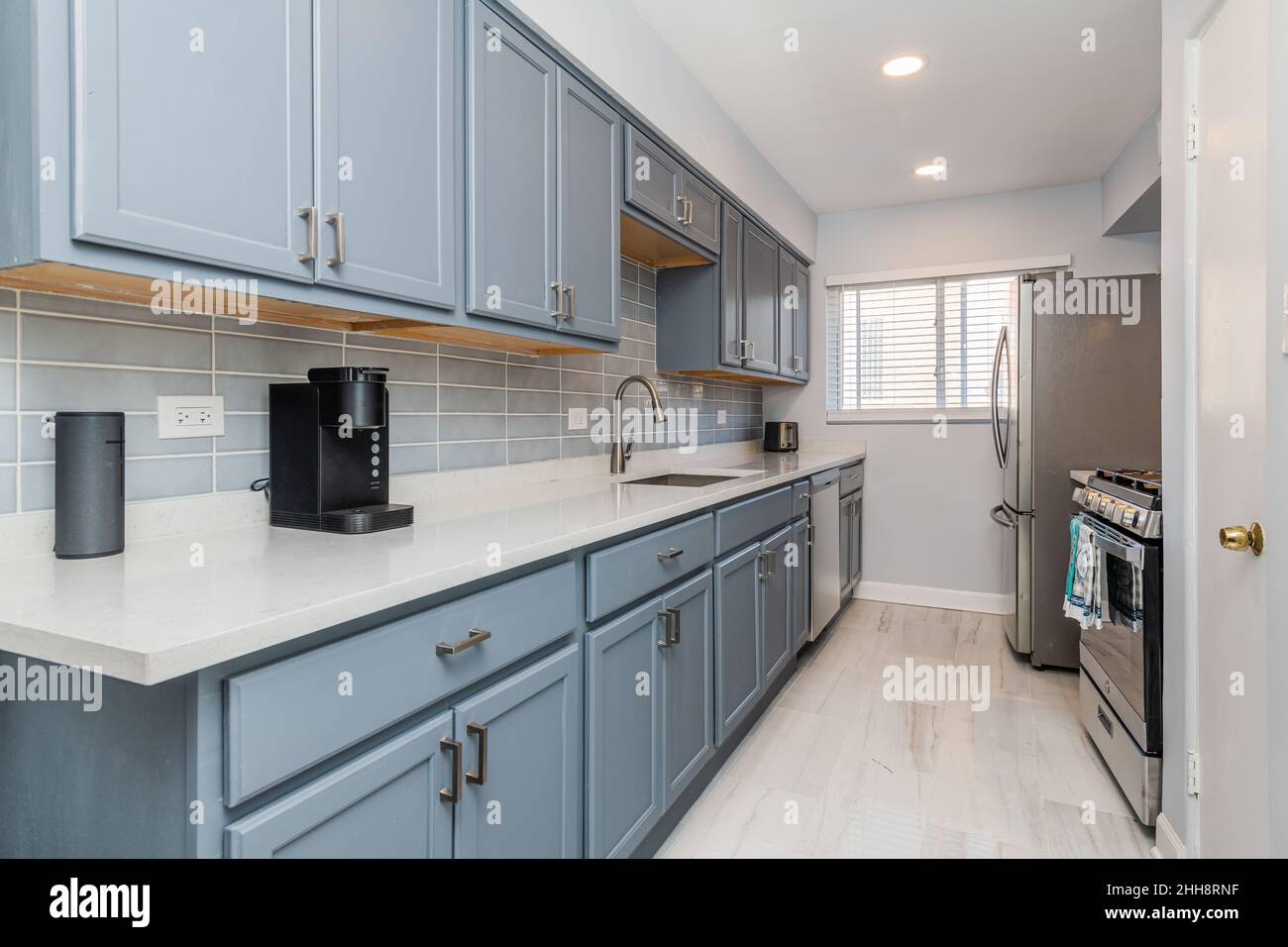 Residential Interior - Kitchen Stock Photo - Alamy