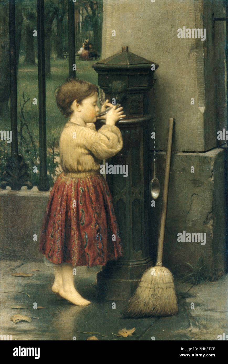 The Crossing Sweeper ca. 1860s Seymour Joseph Guy This small-scale work ...