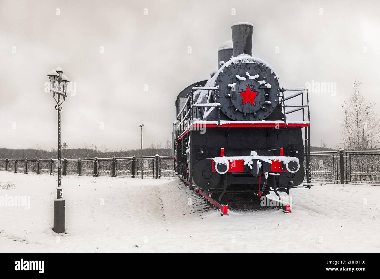 Black steam locomotive hi-res stock photography and images - Alamy