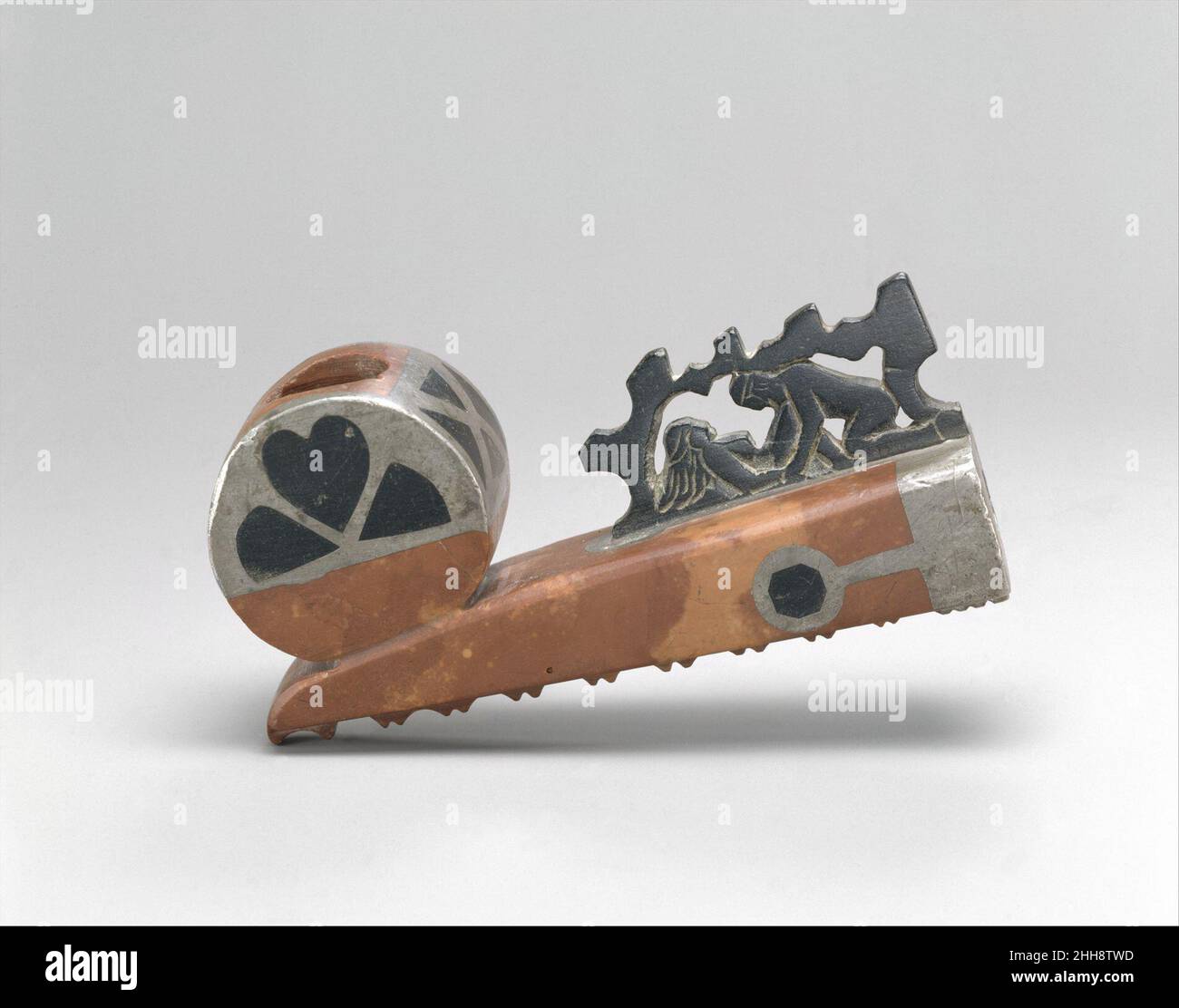 Pipe Bowl ca. 1840 Eastern Sioux. Pipe Bowl 319143 Stock Photo - Alamy