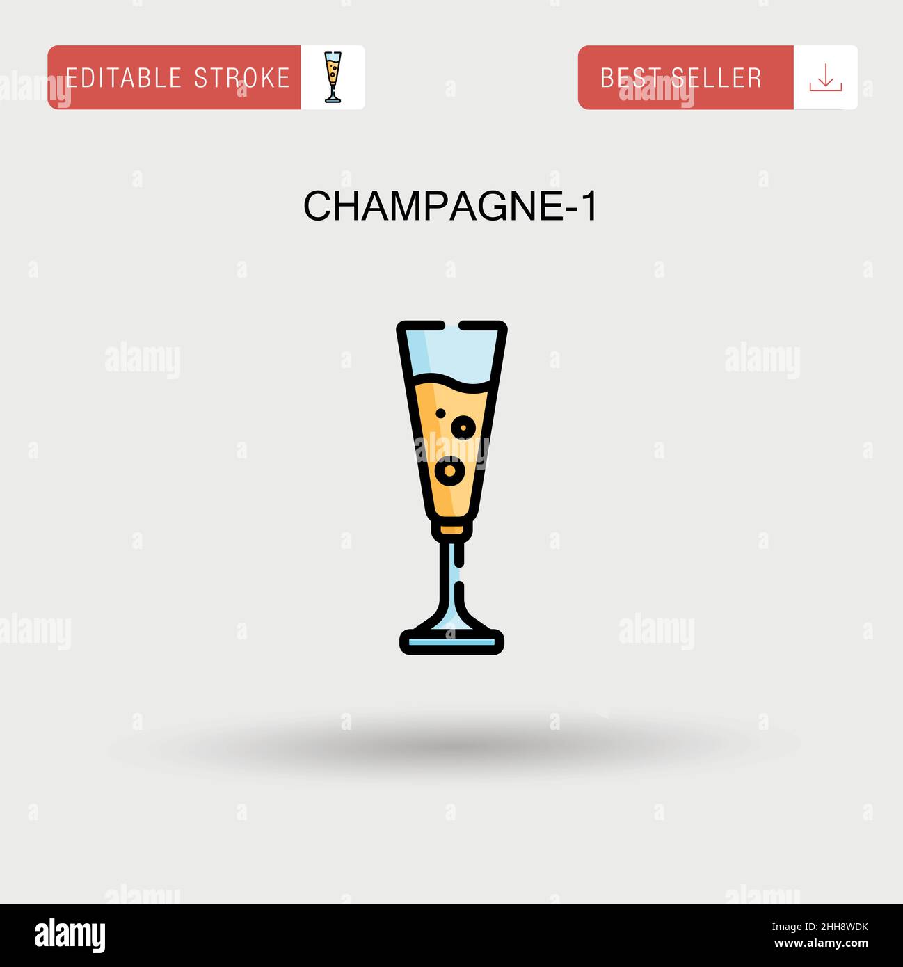 Vector single sketch glass Stock Vector Images - Alamy