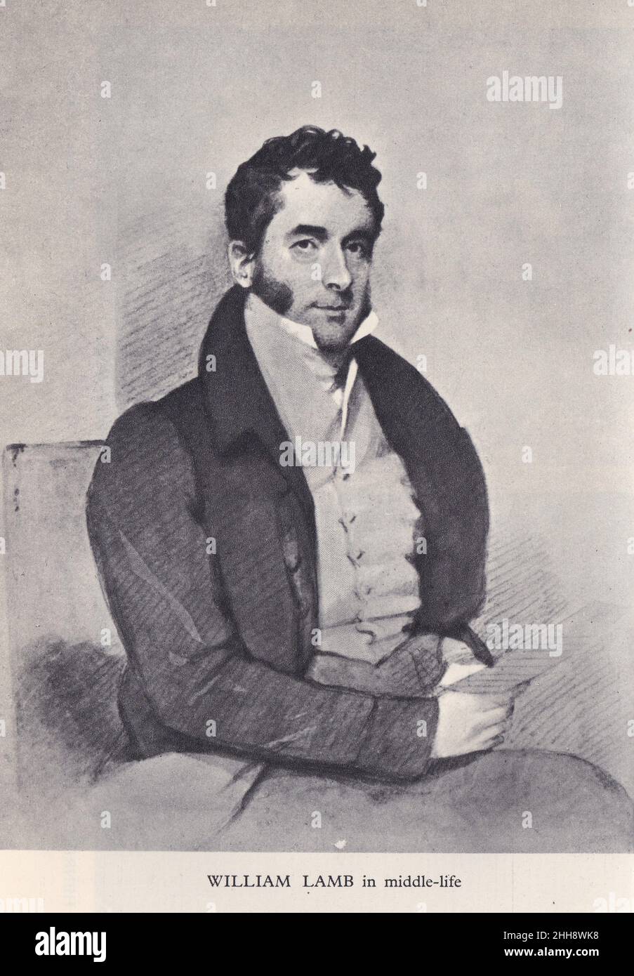 William lamb in middle life hi-res stock photography and images - Alamy