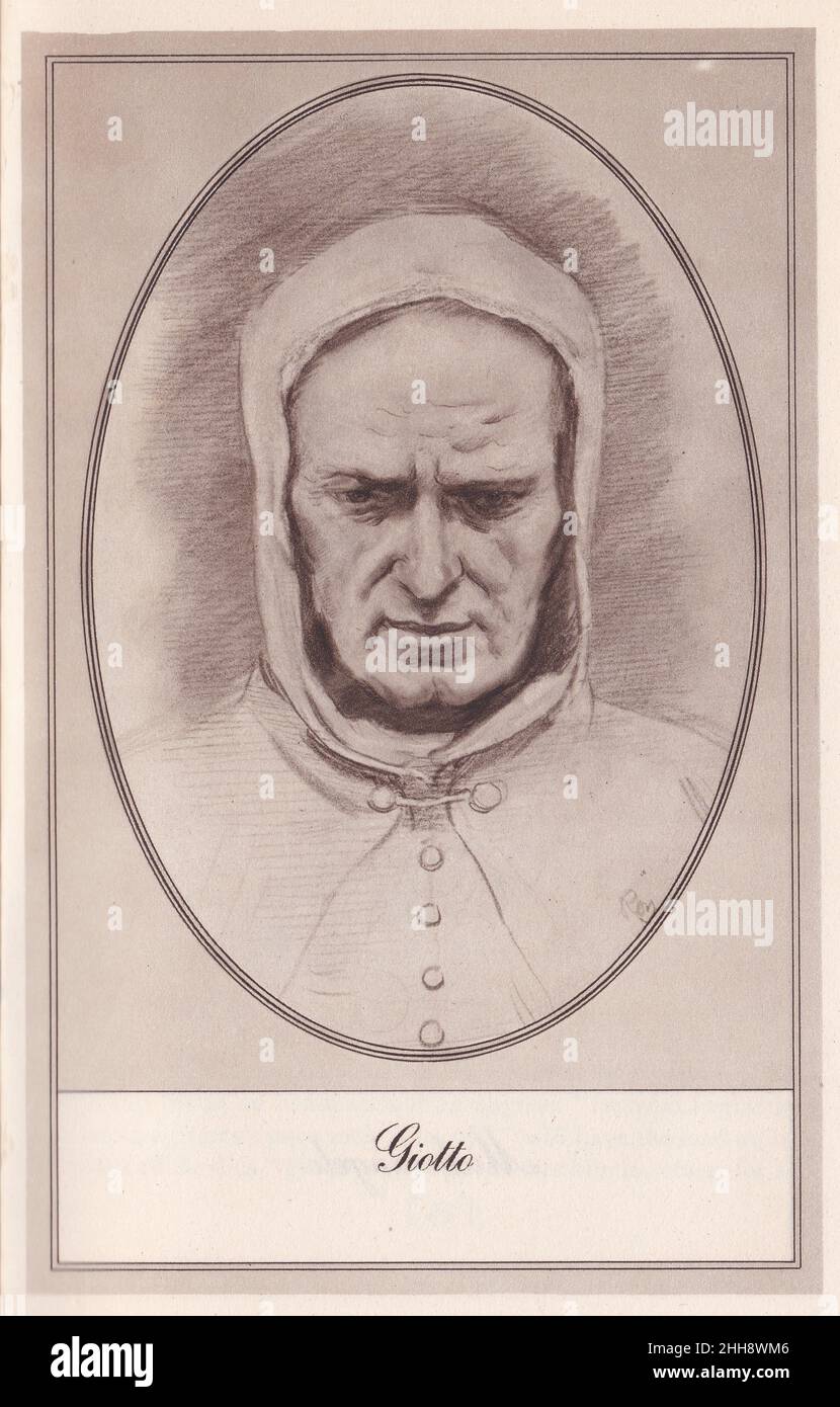 Portrait of Giotto Stock Photo - Alamy