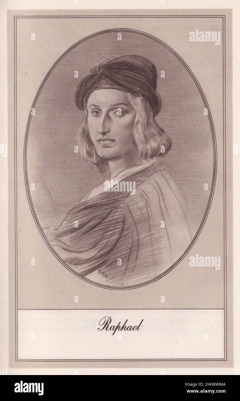 Portrait of Raphael Stock Photo - Alamy