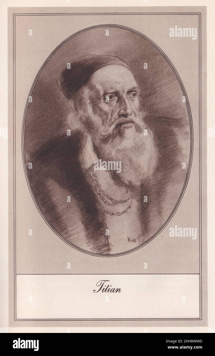 Portrait of Titian Stock Photo - Alamy
