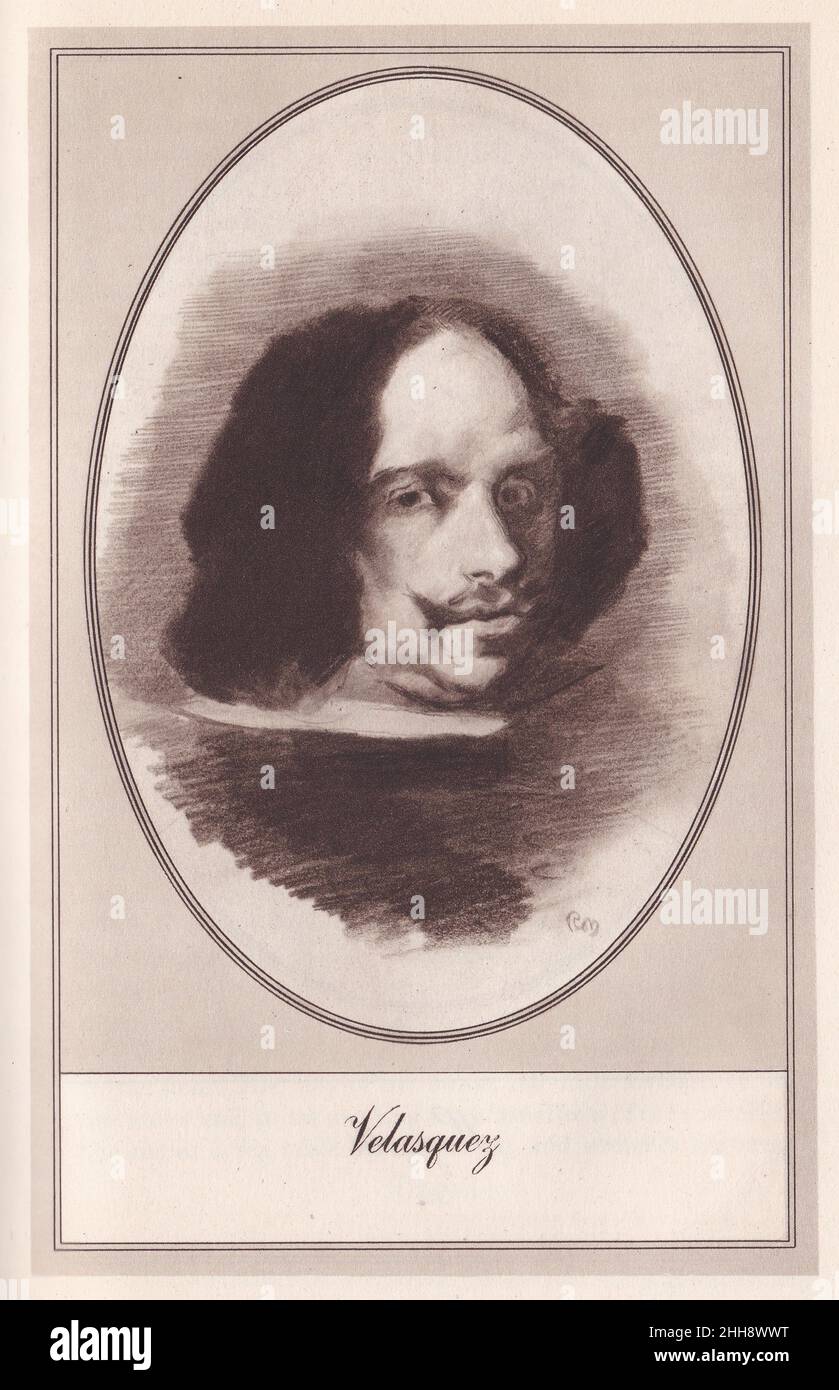 Portrait of Velasquez Stock Photo - Alamy