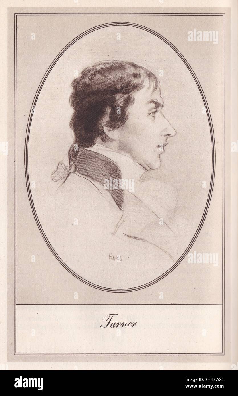 Joseph mallord william turner portrait hi-res stock photography and ...