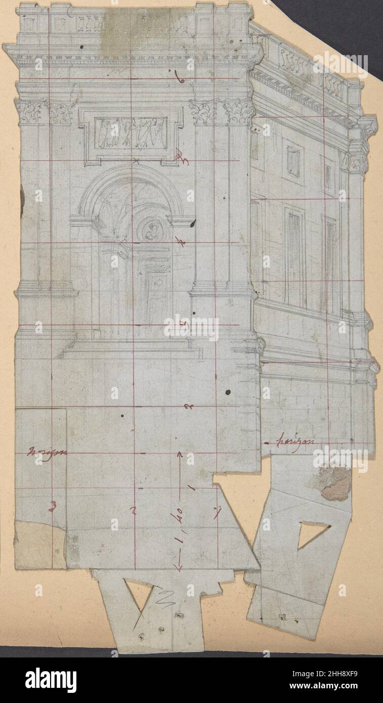 Design for a Stage Set at the Opéra, Paris 1830–90 Eugène Cicéri French ...