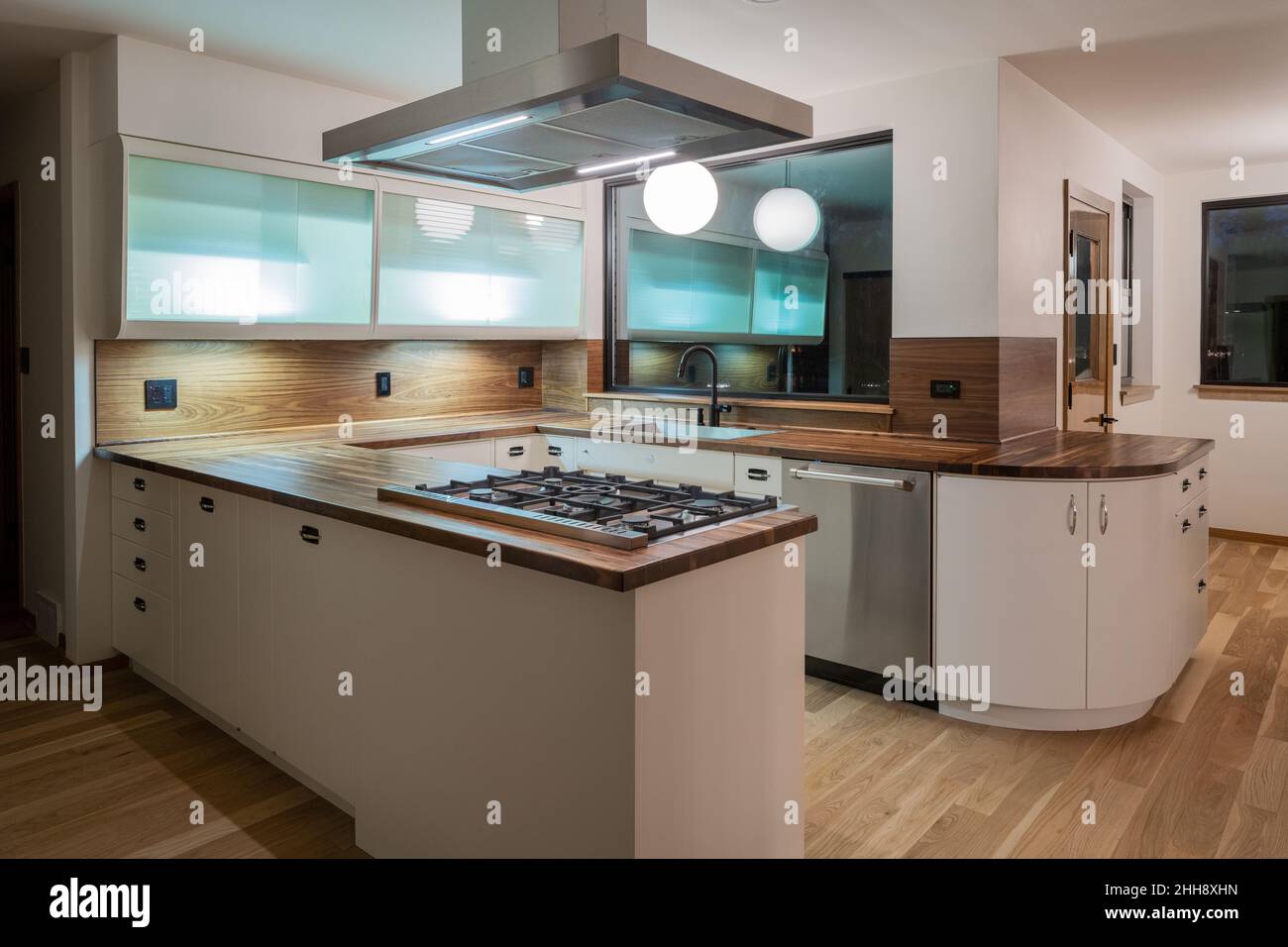Residential Interior - Kitchen Stock Photo - Alamy