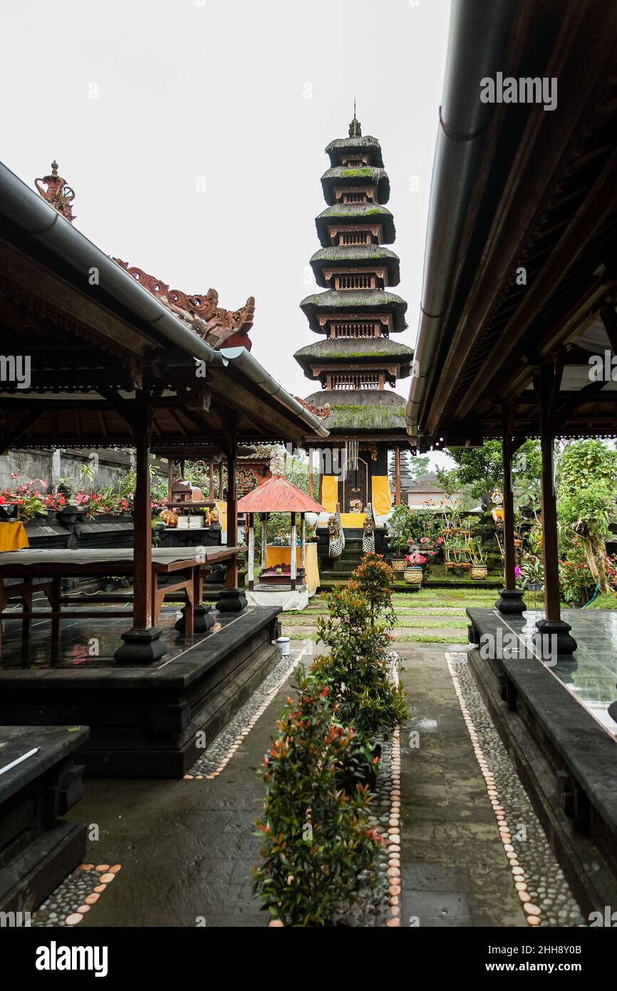 Picturesque Balinese temple, Bali, Indonesia Stock Photo - Alamy
