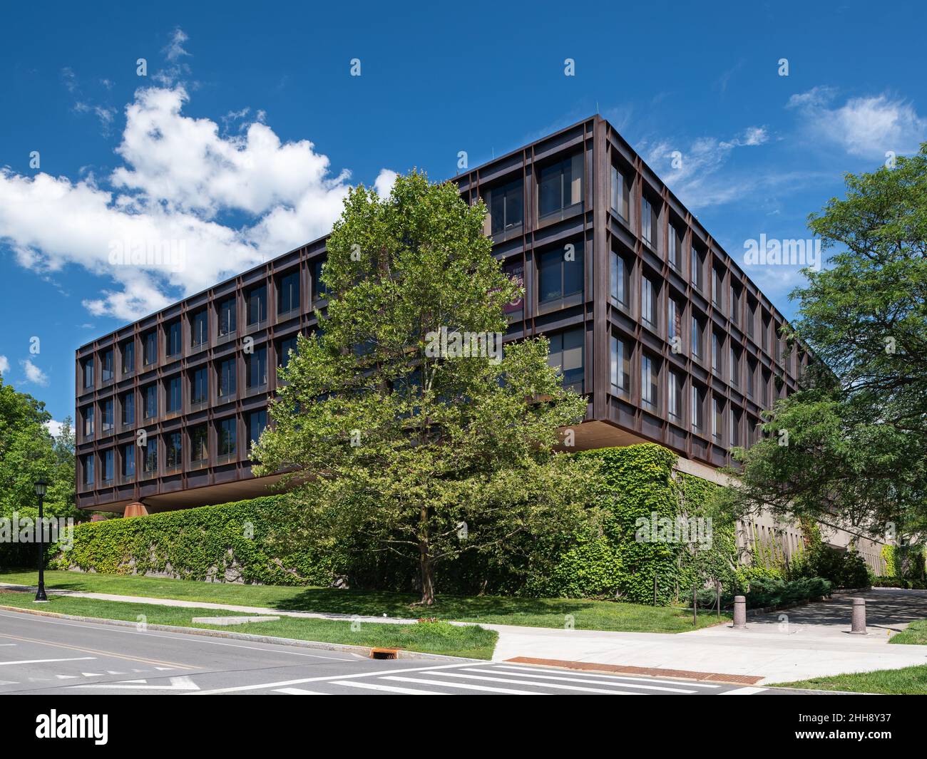 Uris Hall at Cornell University designed by Gordon Bunshaft Stock Photo ...