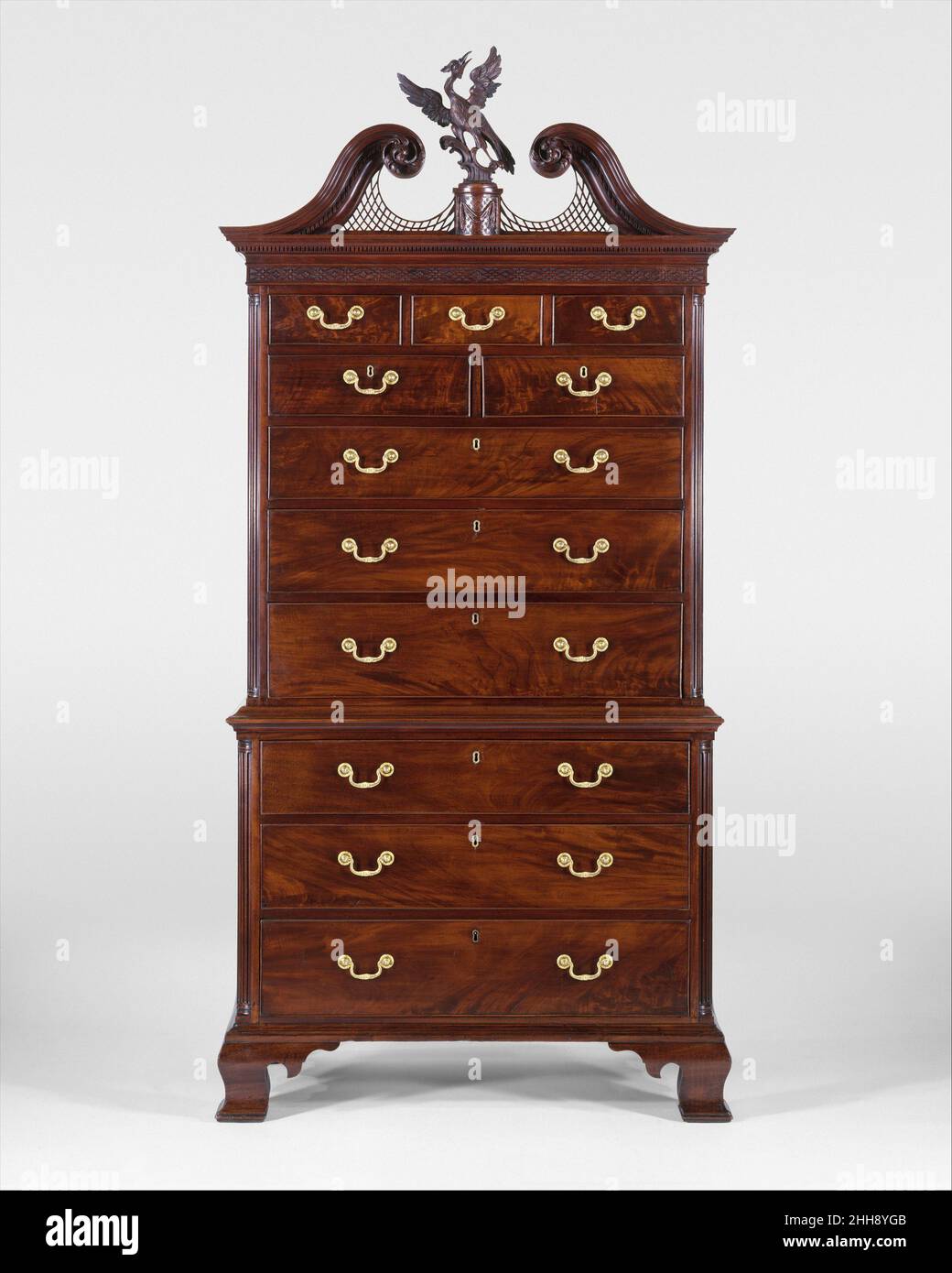 Chest-on-chest 1770–75 Attributed to Thomas Affleck This chest ...