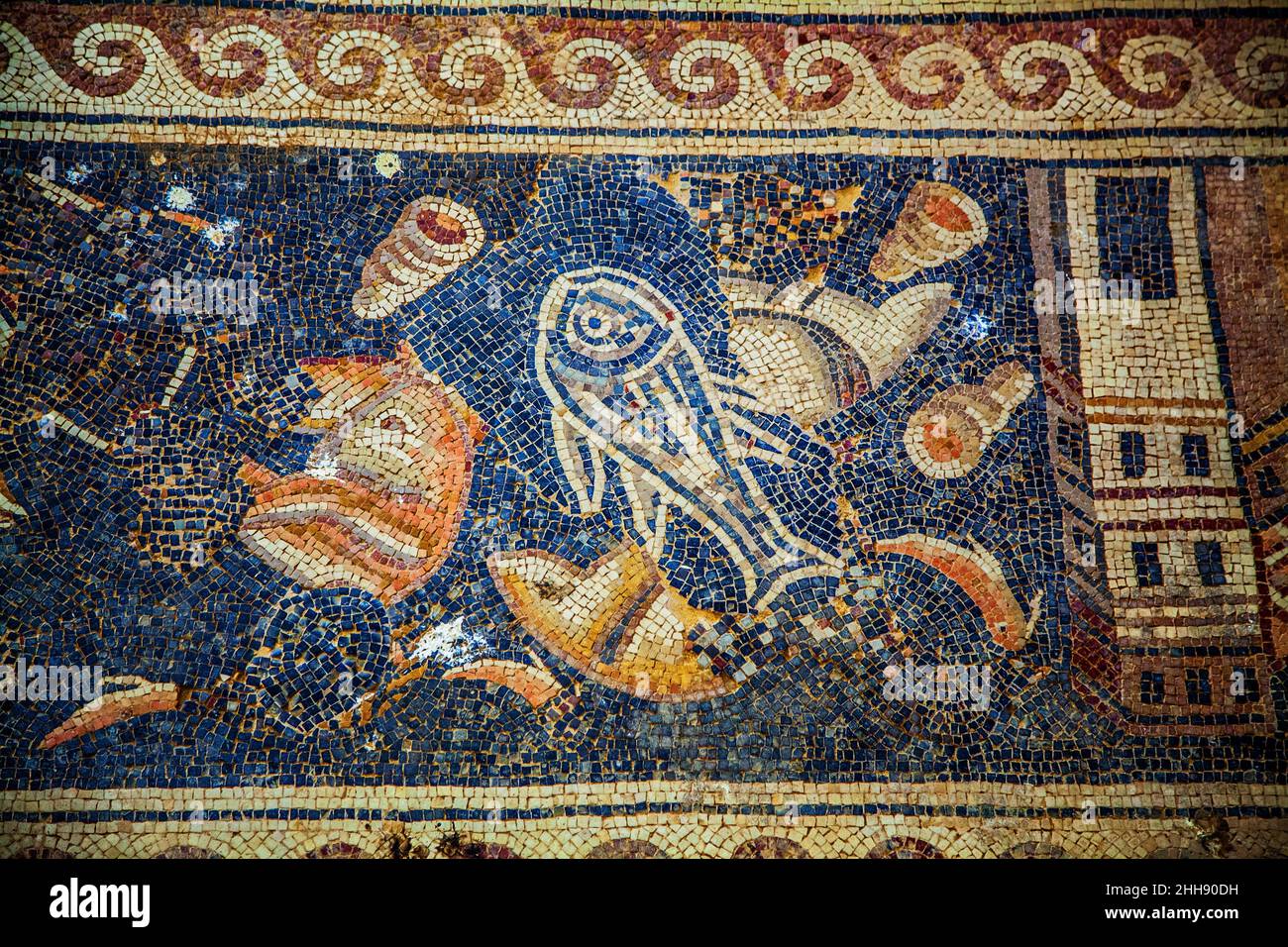 Madaba with its mosaics and Mount Nebo Stock Photo - Alamy