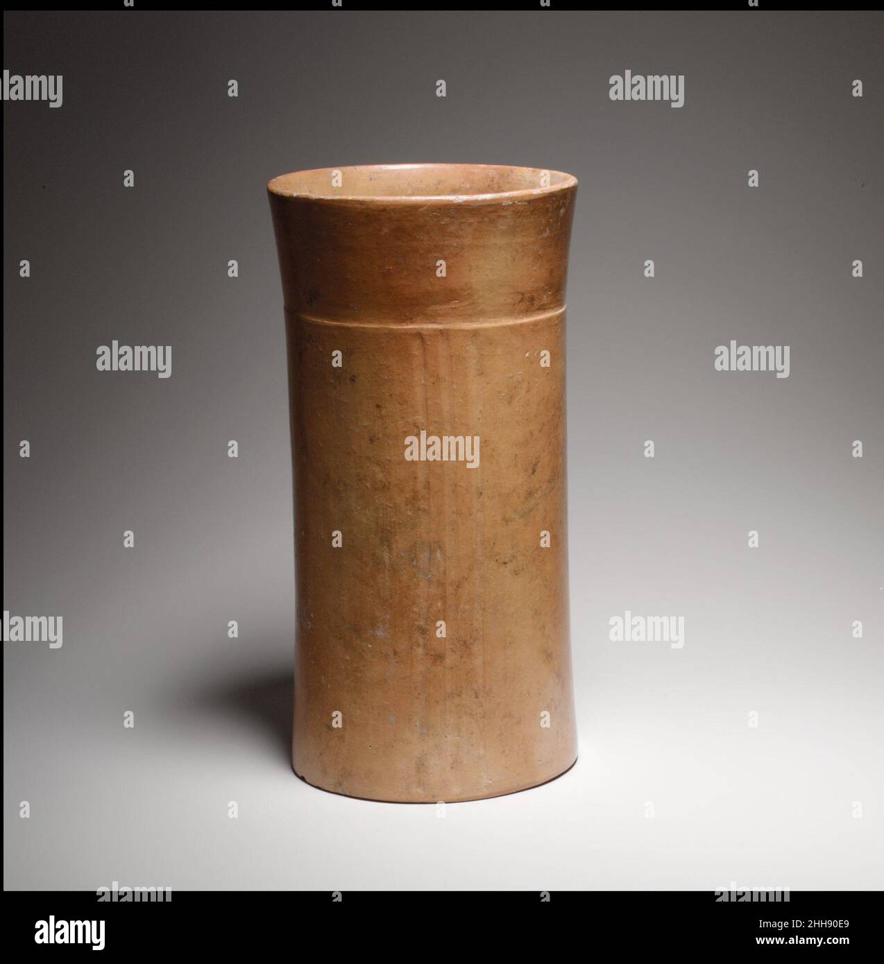 Cylindrical Vessel 1st century B.C.–A.D. 1st century Maya The clean ...