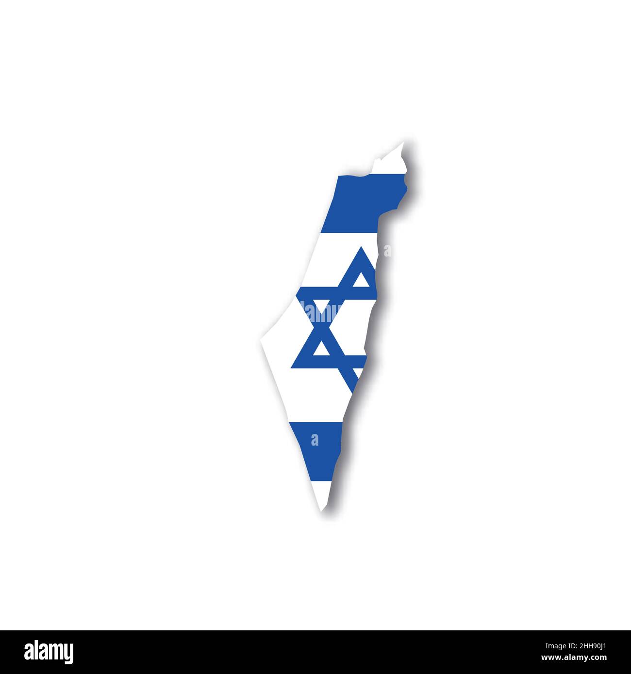 Izrael map Stock Vector Images - Alamy