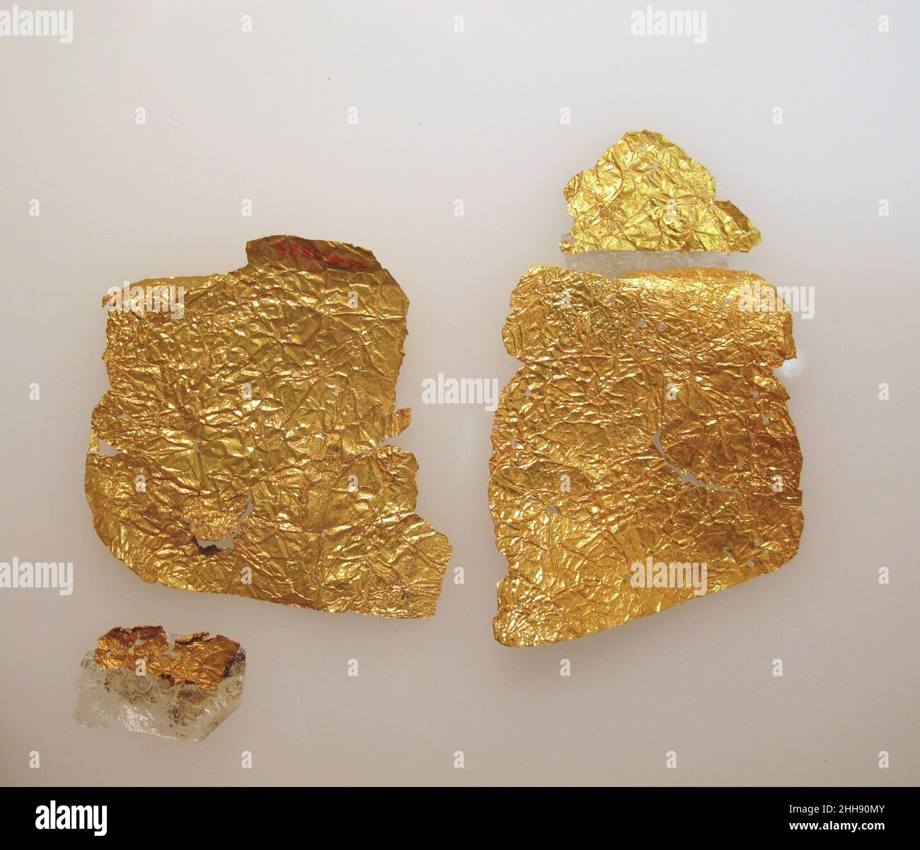 Frontlet of gold leaf. Frontlet of gold leaf 242962 Stock Photo - Alamy