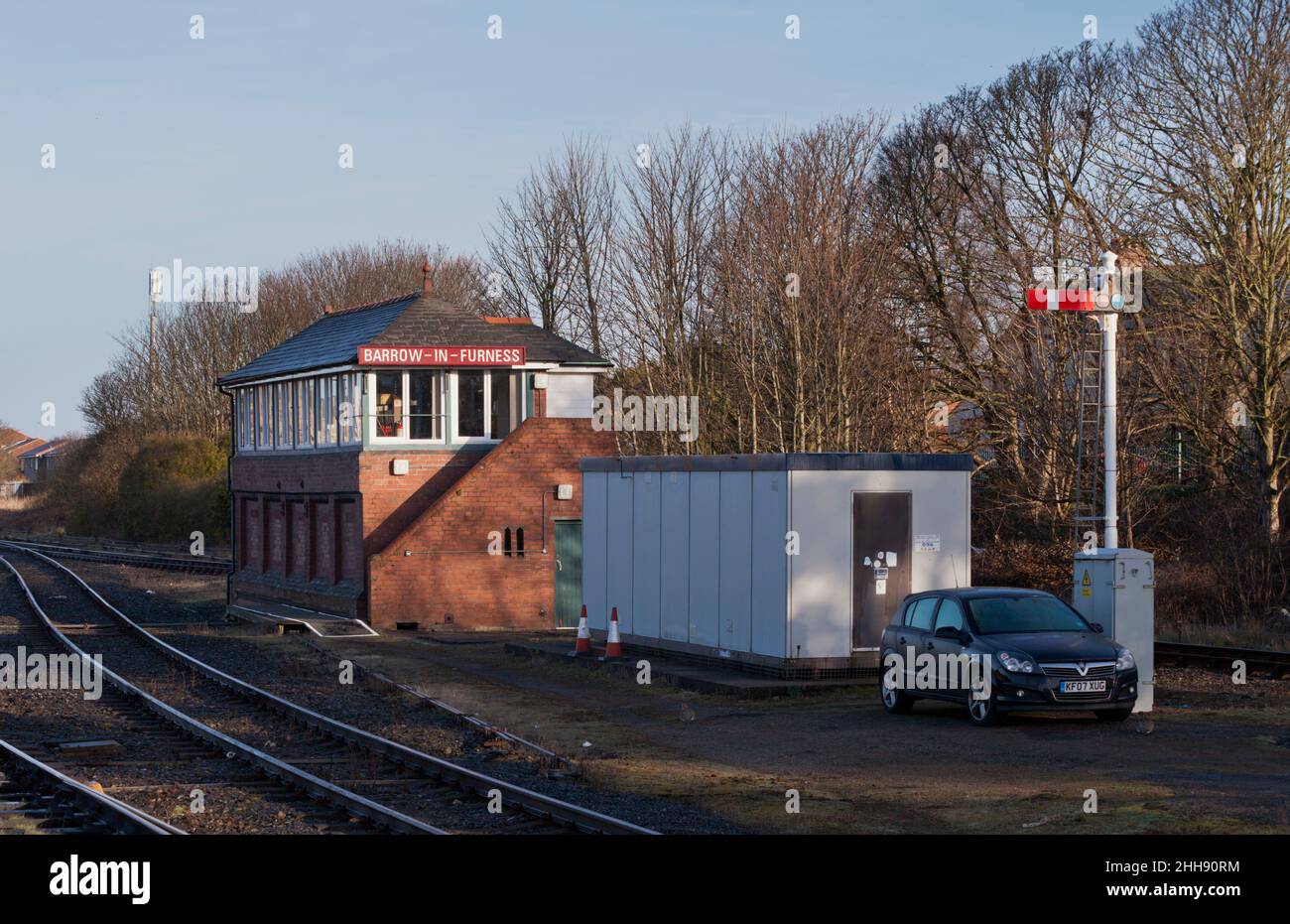 Barrow in furness signal box hi-res stock photography and images - Alamy