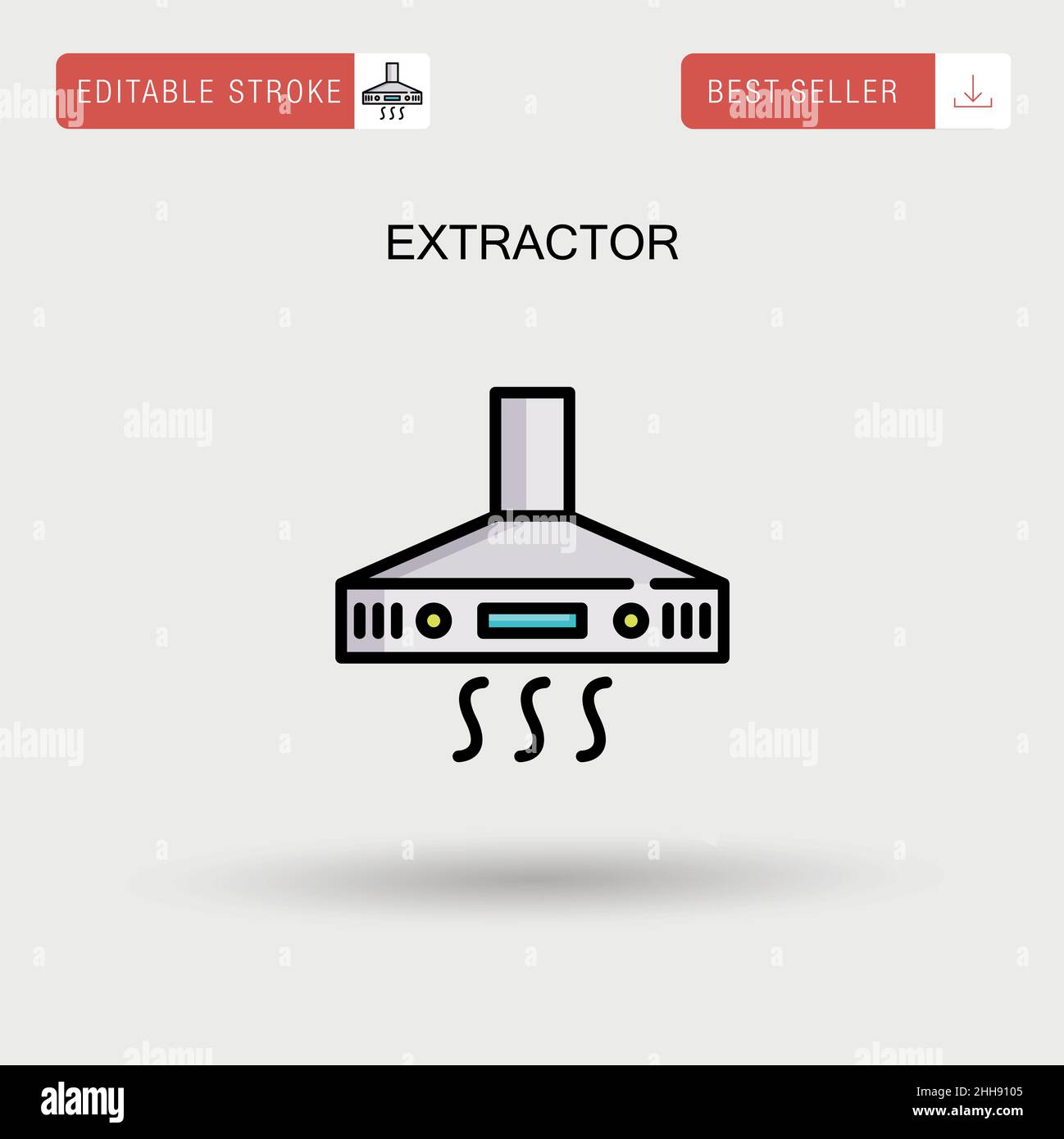 Extractor Simple vector icon Stock Vector Image & Art - Alamy