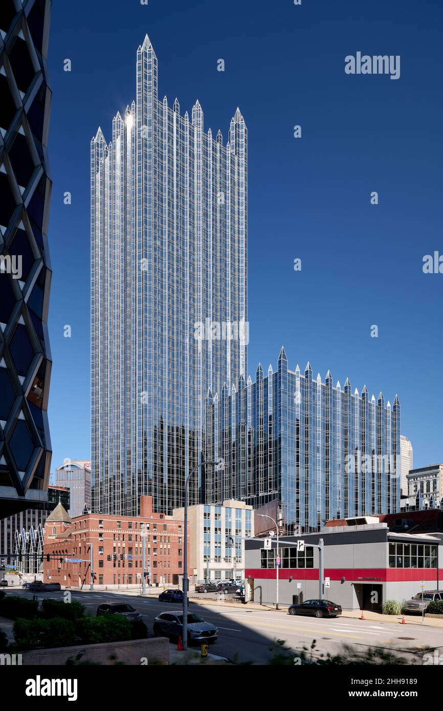 PPG Place designed by Johnson Burgee Stock Photo - Alamy