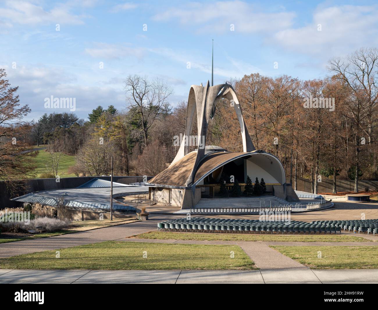 National Shrine of Our Lady of the Snows designed by Emmet Layton Stock ...