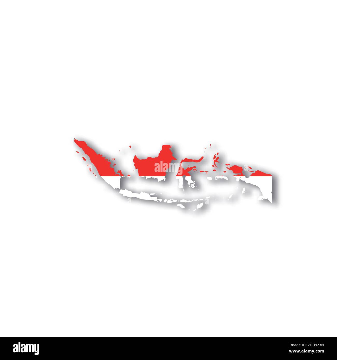 Map indonesia indonesian flag illustration Cut Out Stock Images ...