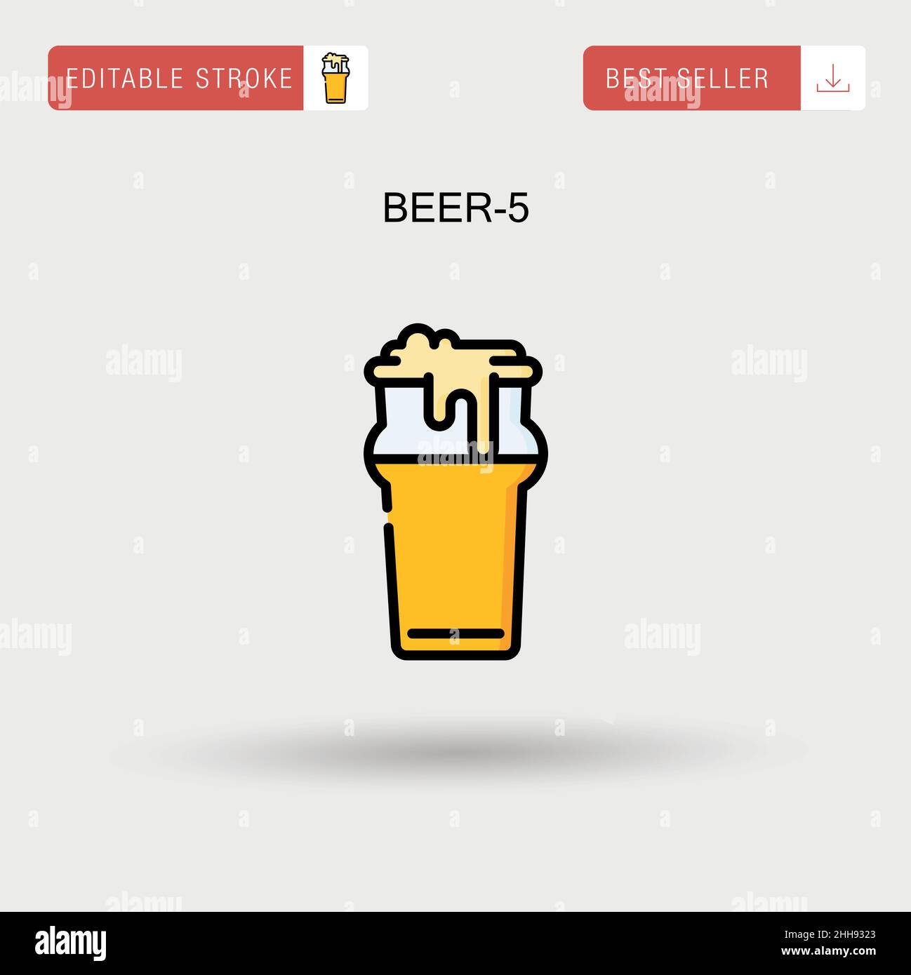 Five bar restaurant Stock Vector Images - Alamy