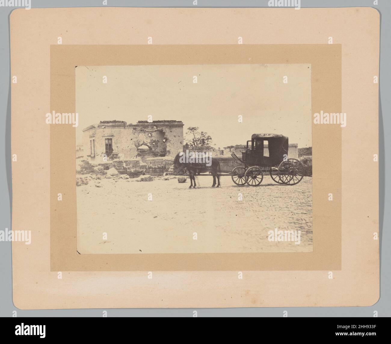 [Emperor Maximilian's Death Carriage] 1867 François Aubert French ...