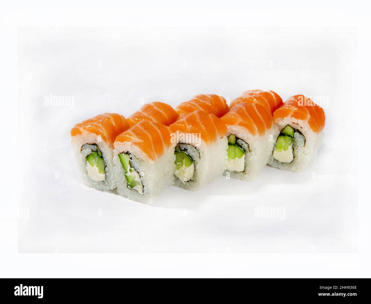 Sushi is a traditional Japanese dish of prepared vinegared rice usually ...