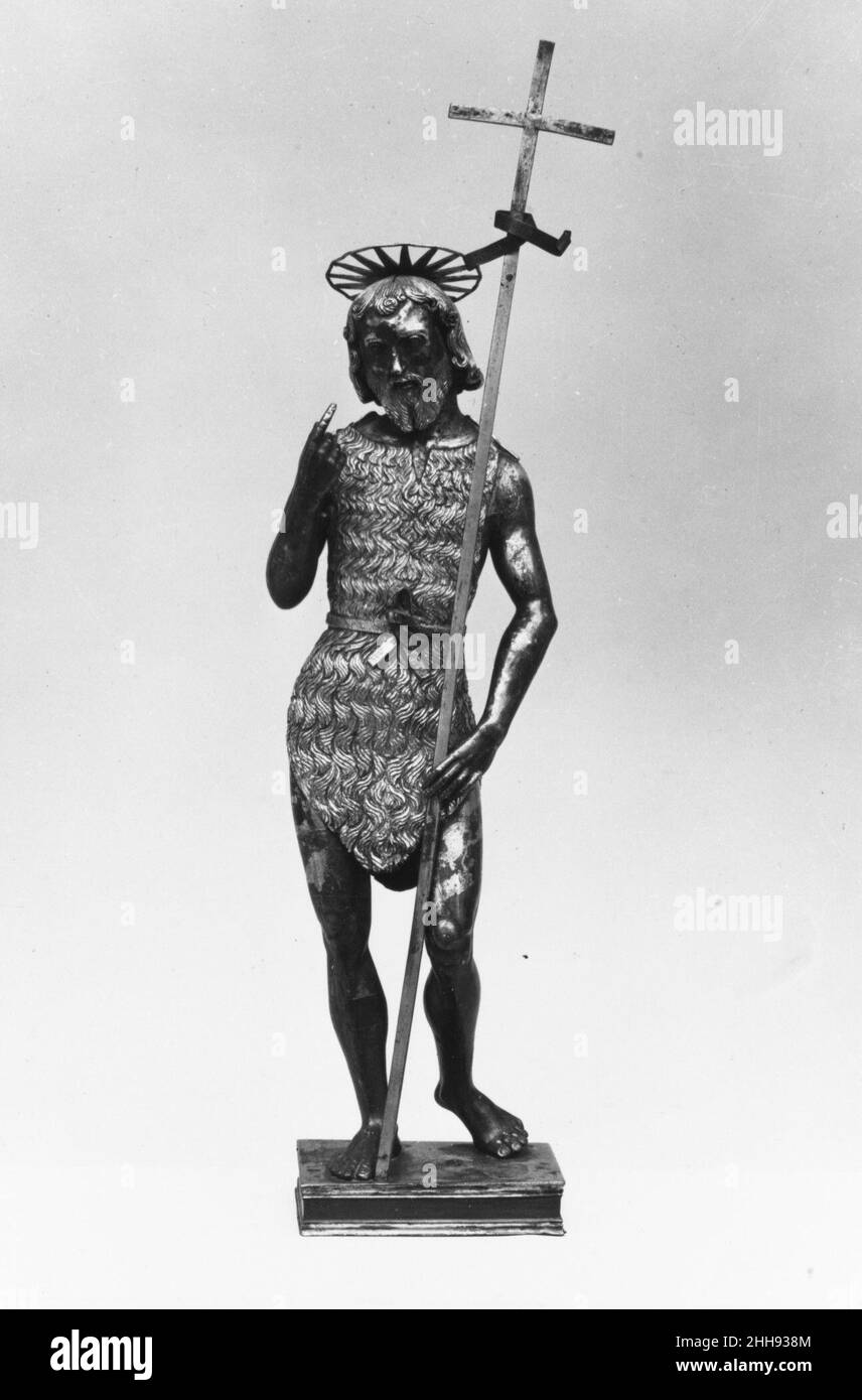 John the Baptist late 15th century Italian, Lombardy The Baptist points ...