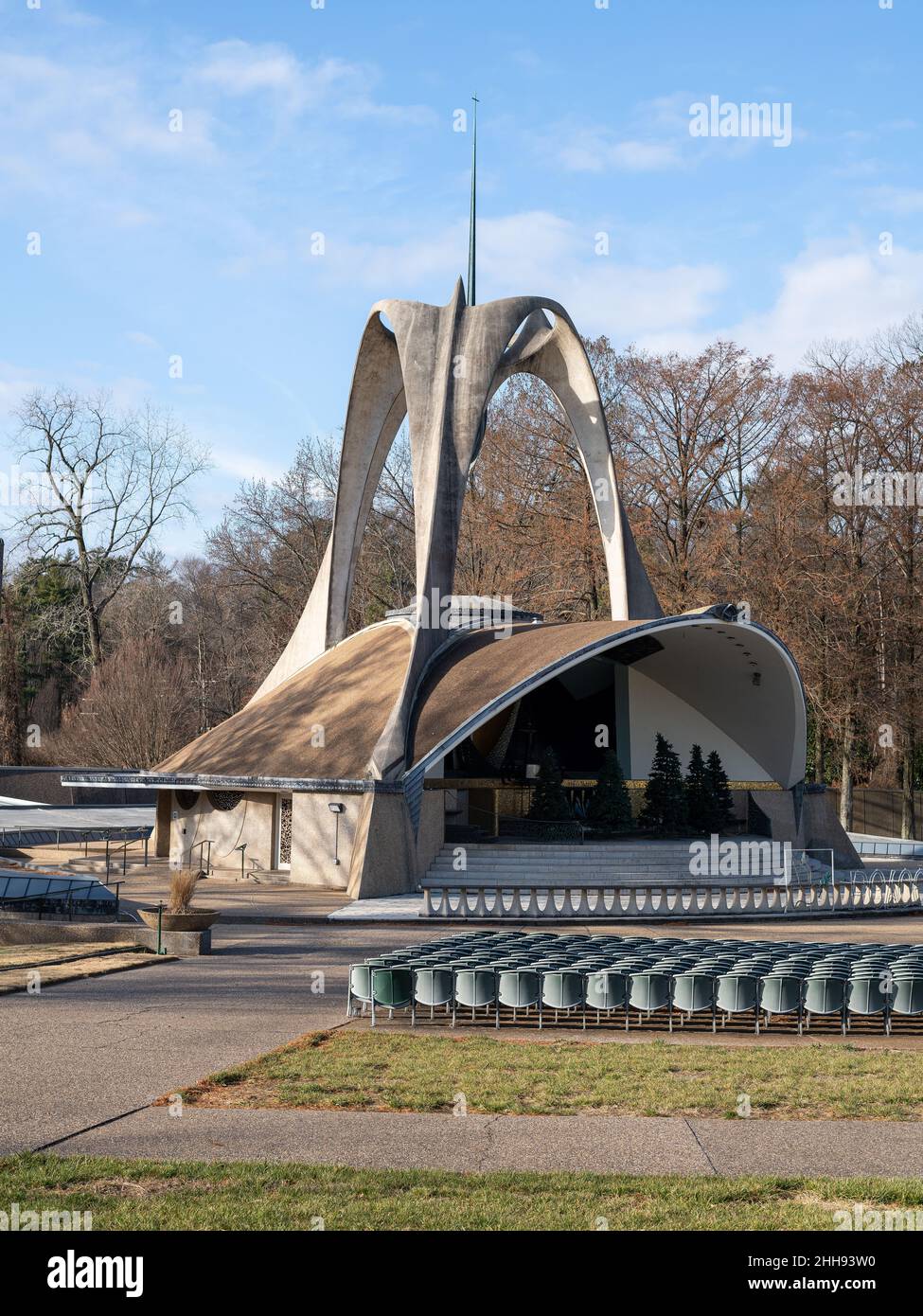 National Shrine of Our Lady of the Snows designed by Emmet Layton Stock ...