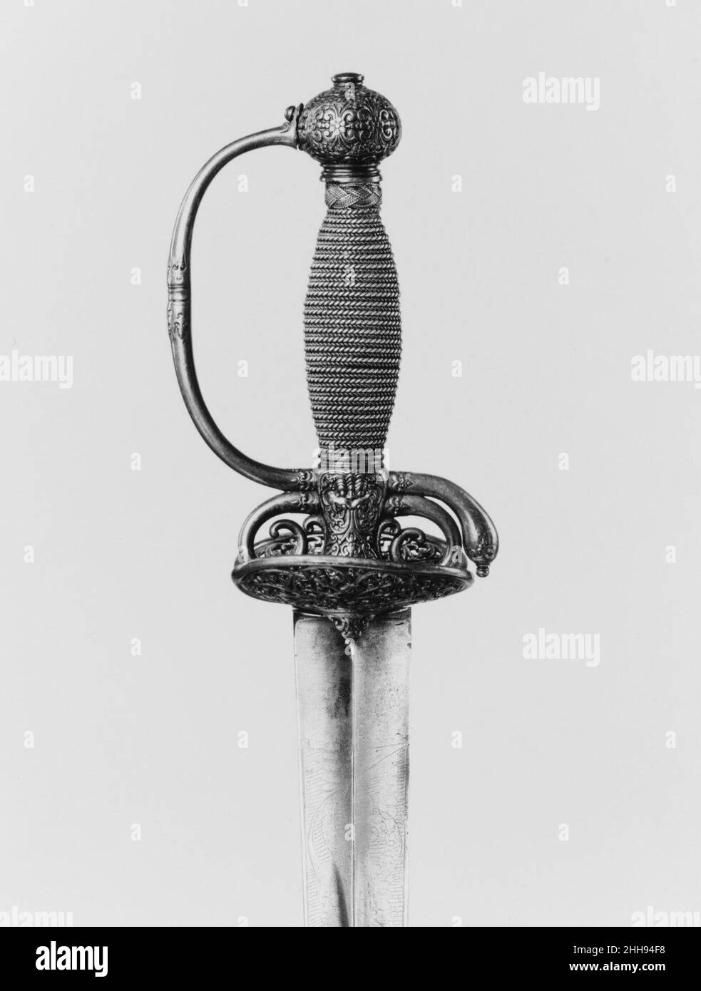 Smallsword ca. 1700–1725 Sri Lankan (Ceylon, for the European market ...