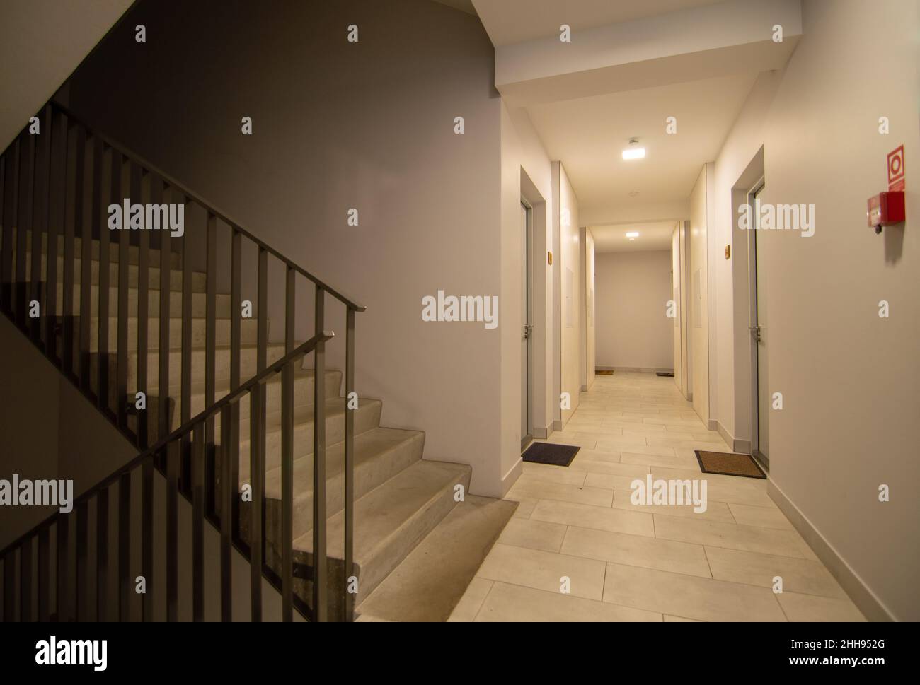 Apartment Building Hallway