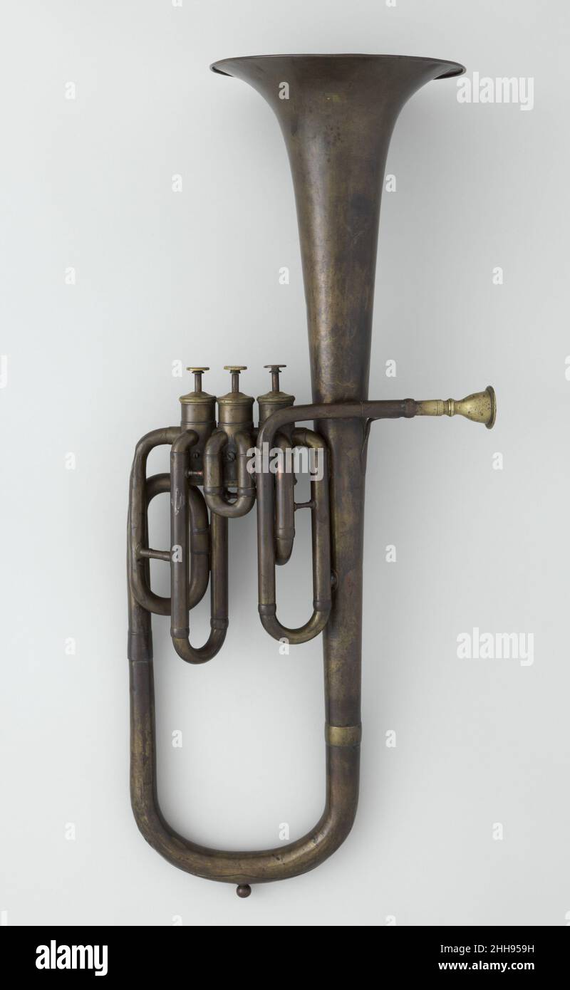 Alto Saxhorn in E-flat ca. 1850–60 possibly French Alto saxhorn in E ...