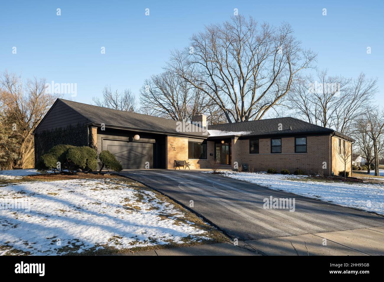Mid Century Modern Suburban House