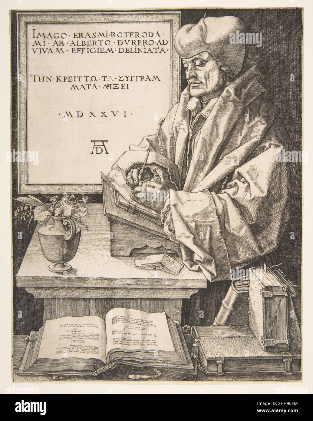 Erasmus of Rotterdam 1526 Albrecht Dürer German A Roman Catholic ...