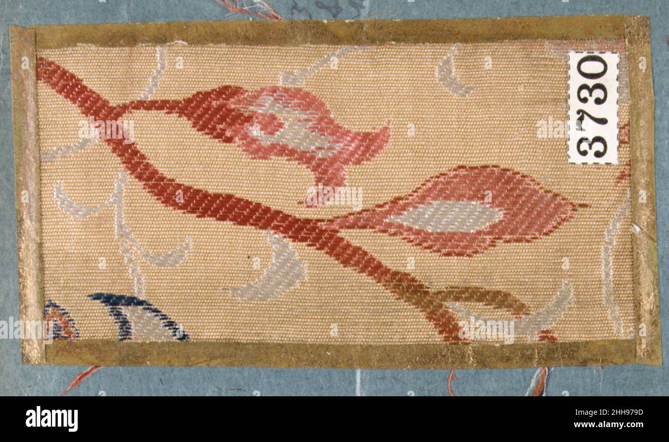 Textile Sample from Sample Book 19th century Japan. Textile Sample from ...