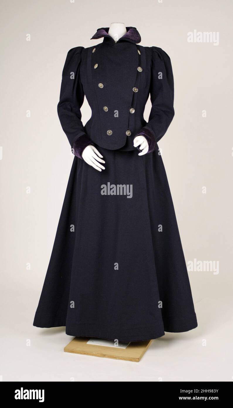 Suit 1897–99 French. Suit 107205 Stock Photo - Alamy