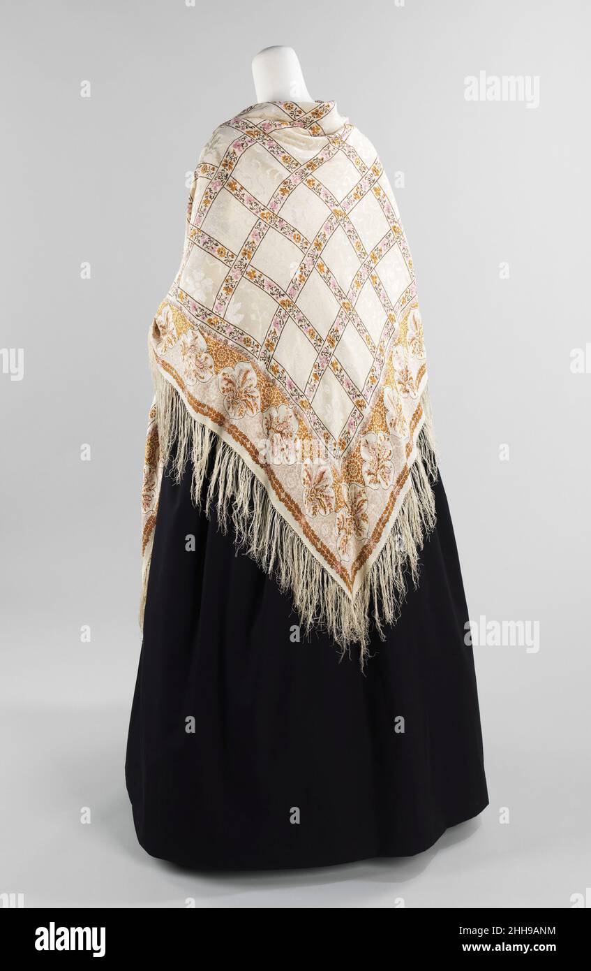 Shawl 1840–49 French This is a nice example of a sophisticated design ...
