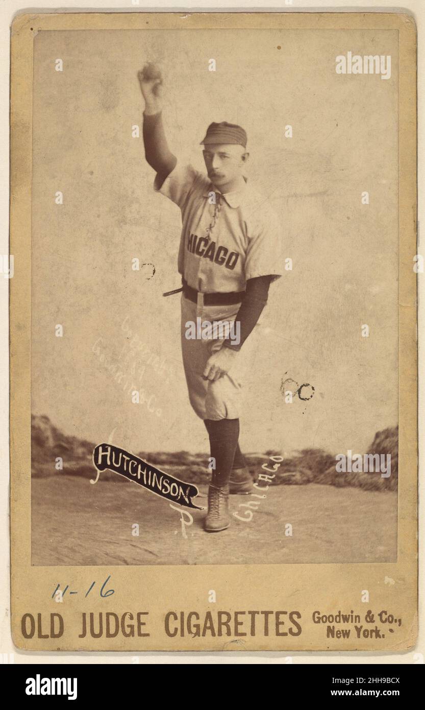 William Forest "Wild Bill" Hutchinson, Pitcher, Chicago, from the ...