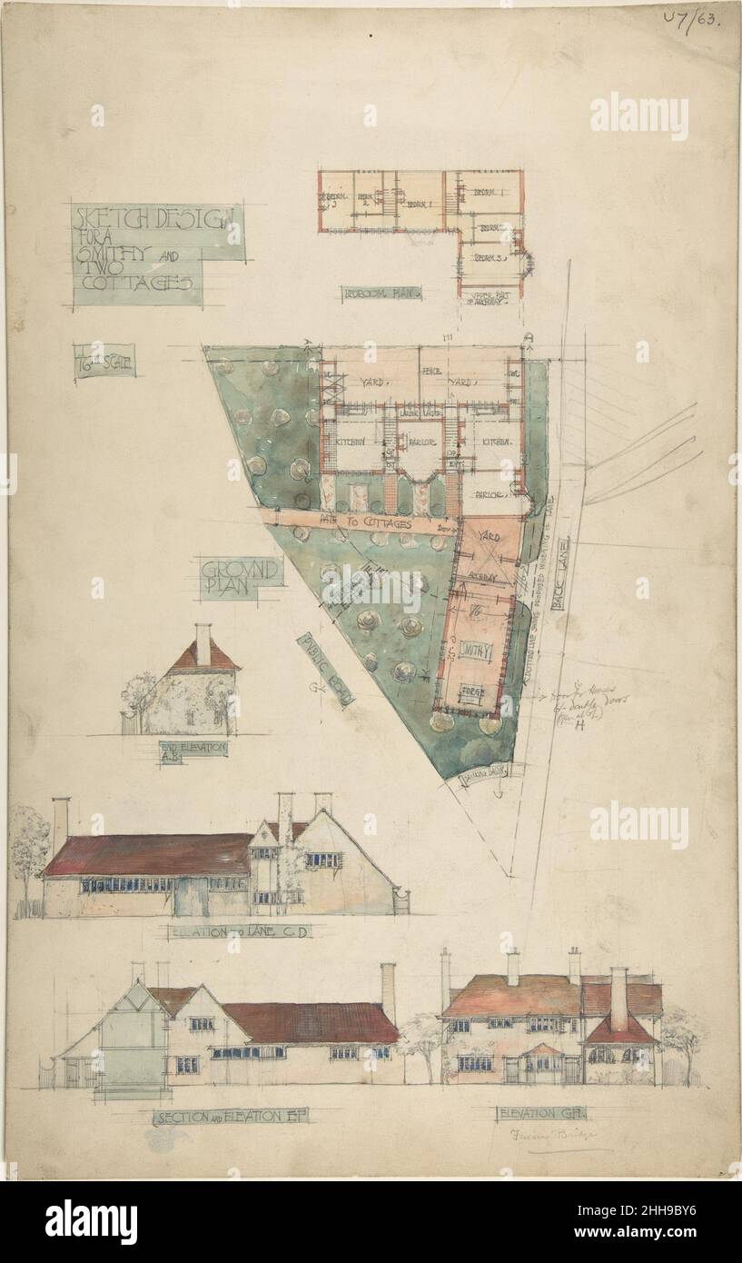 Design construction cottages layout hi-res stock photography and images ...