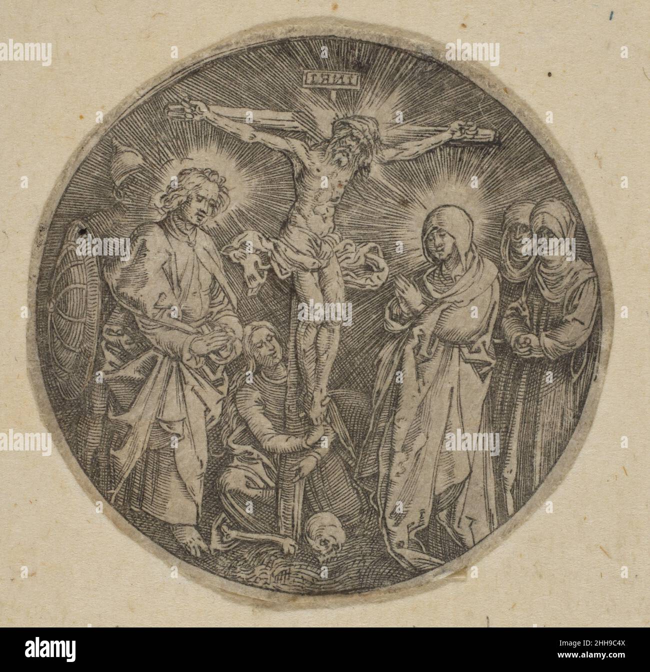 The Crucifixion (Round) (copy) n.d. After Albrecht Dürer German. The Crucifixion (Round) (copy ...