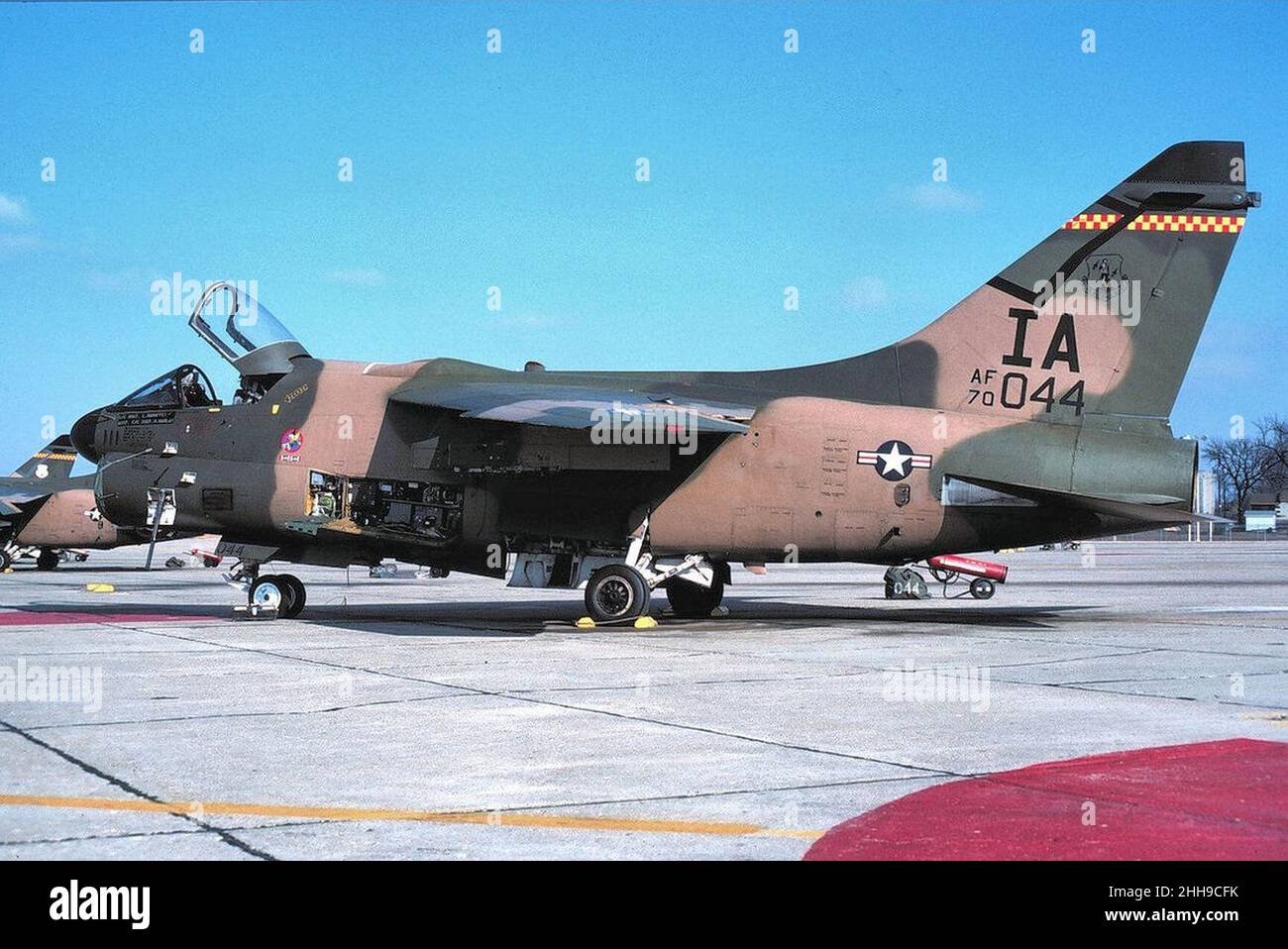 124th Tactical Fighter Squadron A-7D Corsair II 70-1044 Stock Photo - Alamy