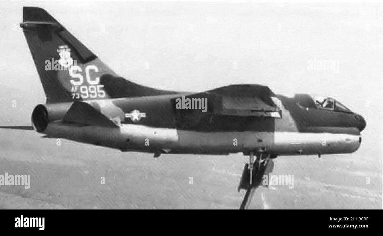 157th Tactical Fighter Squadron A-7D Corsair II 73-0995 Stock Photo - Alamy