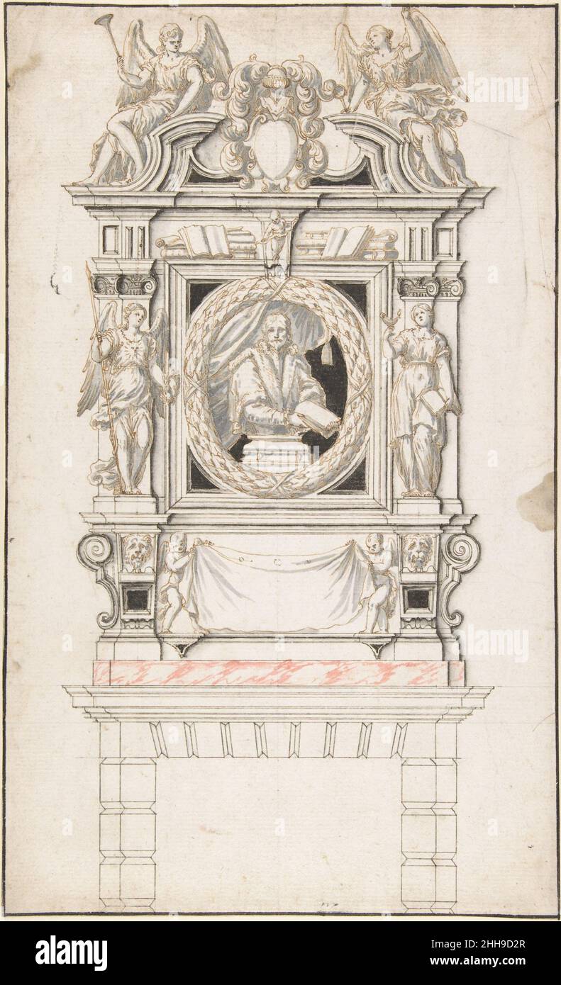 Design for a Wall Tomb ca. 1630 Anonymous, French, 17th century French ...