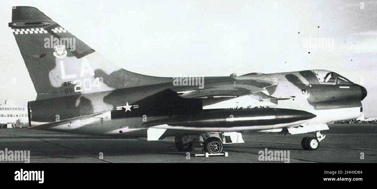 310th Tactical Fighter Training Squadron A-7D Corsair II 69-6204 Stock ...