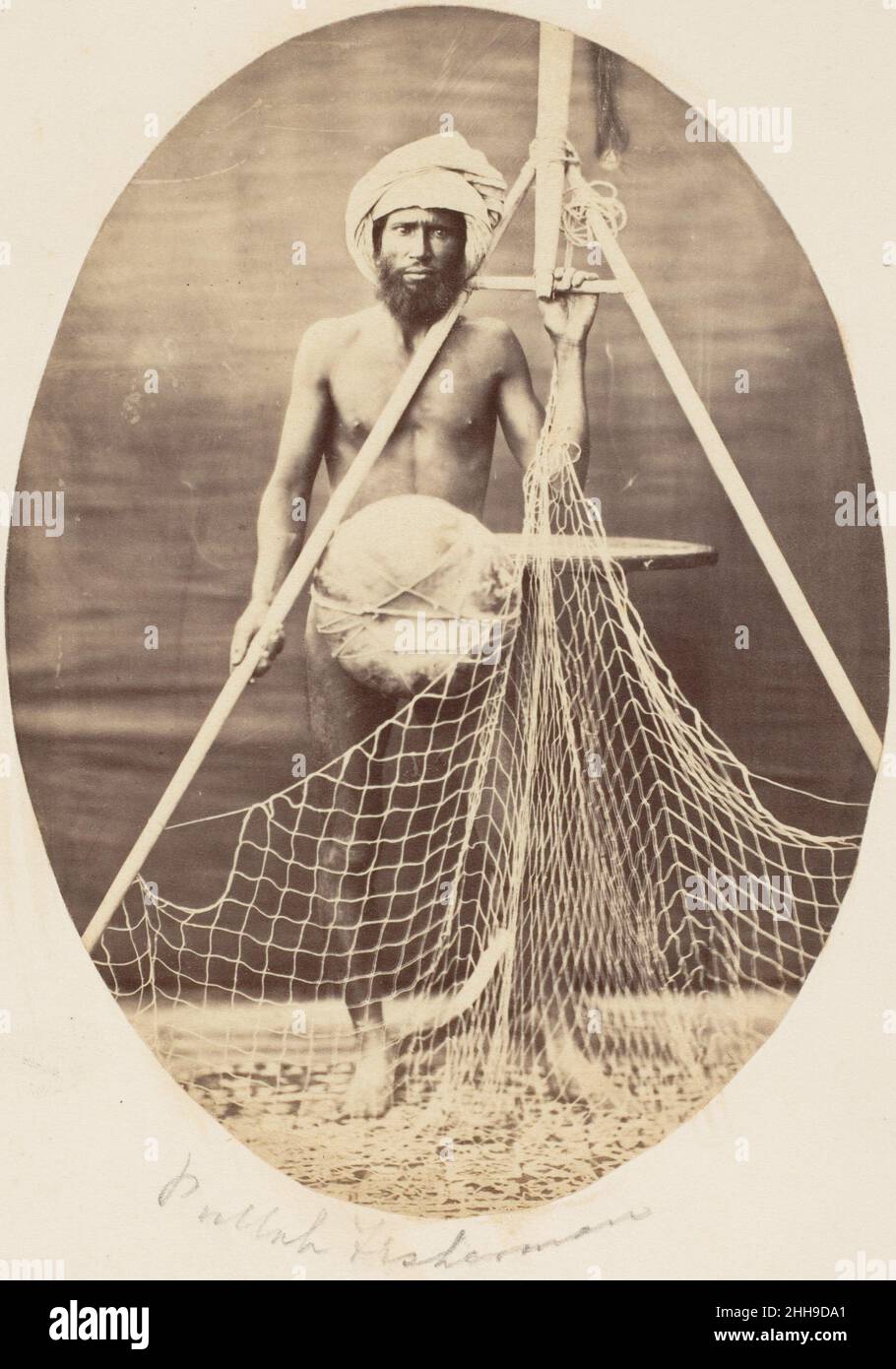 Pullah Fisherman 1860s Unknown. Pullah Fisherman 263210 Stock Photo - Alamy