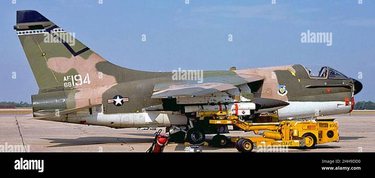 3246th Test Wing A-7D Corsair II 68-6194 Stock Photo - Alamy