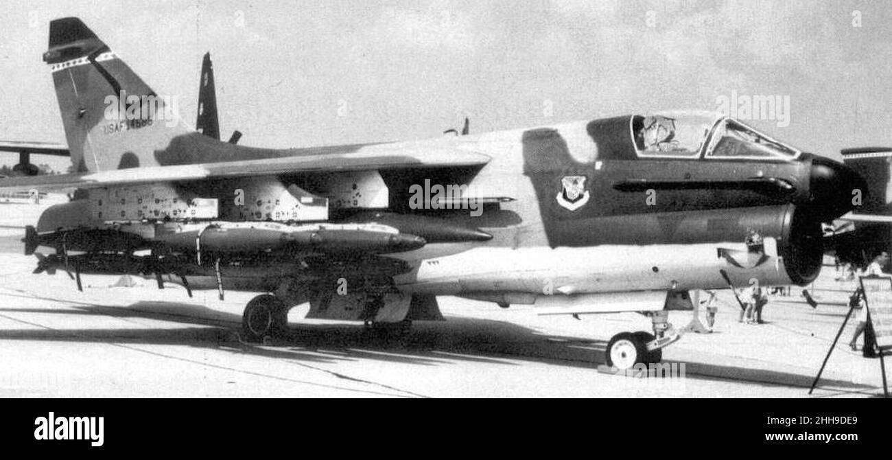 3246th Test Wing A-7D Corsair II 67-14585 Stock Photo - Alamy